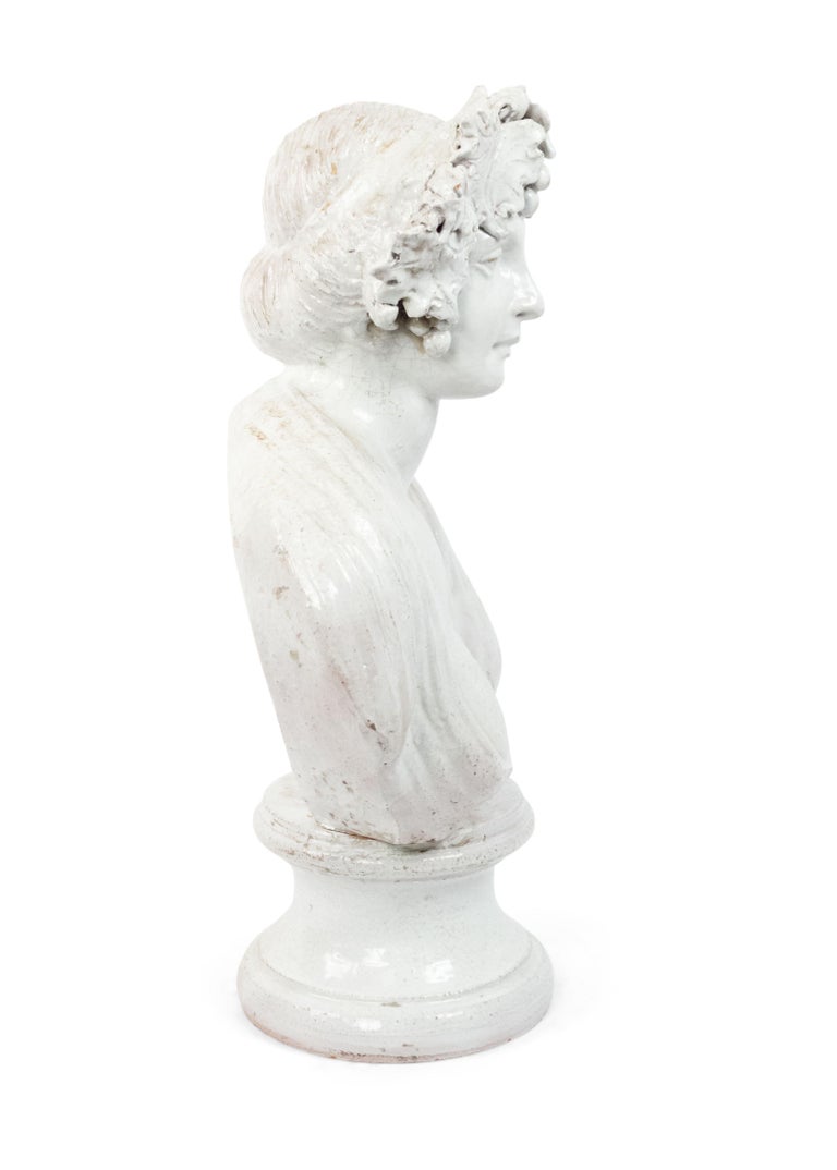 Italian Neo-Classic Terra-Cotta Busts For Sale at 1stDibs