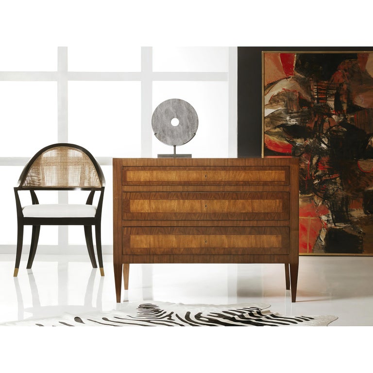 Italian Neo Classic Three Drawer Commode For Sale at 1stDibs