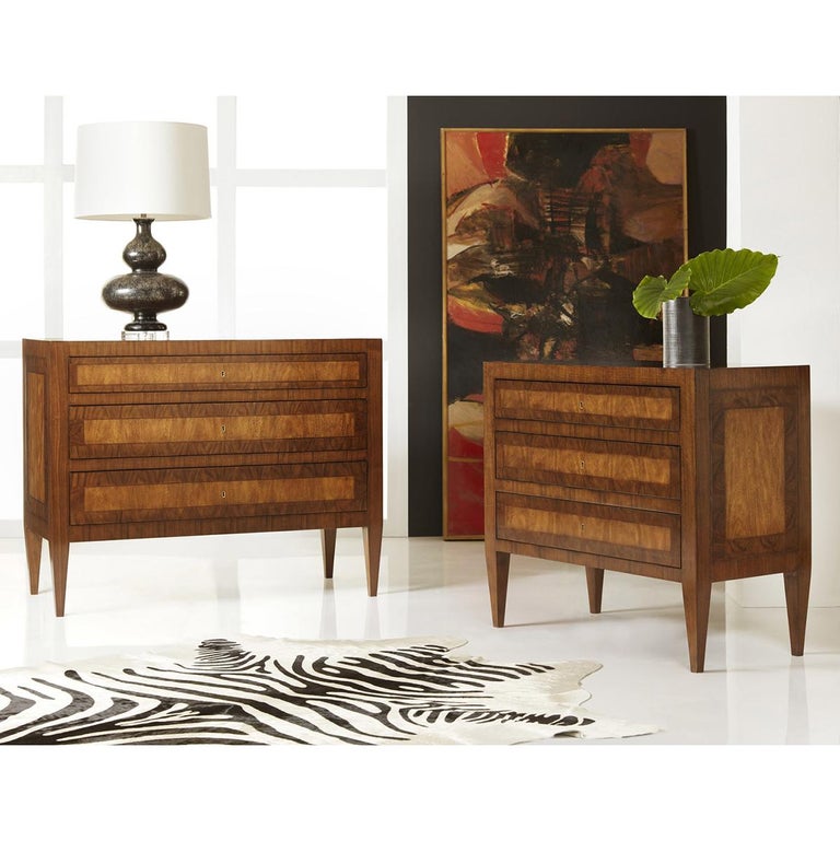 Italian Neo Classic Three Drawer Commode For Sale at 1stDibs