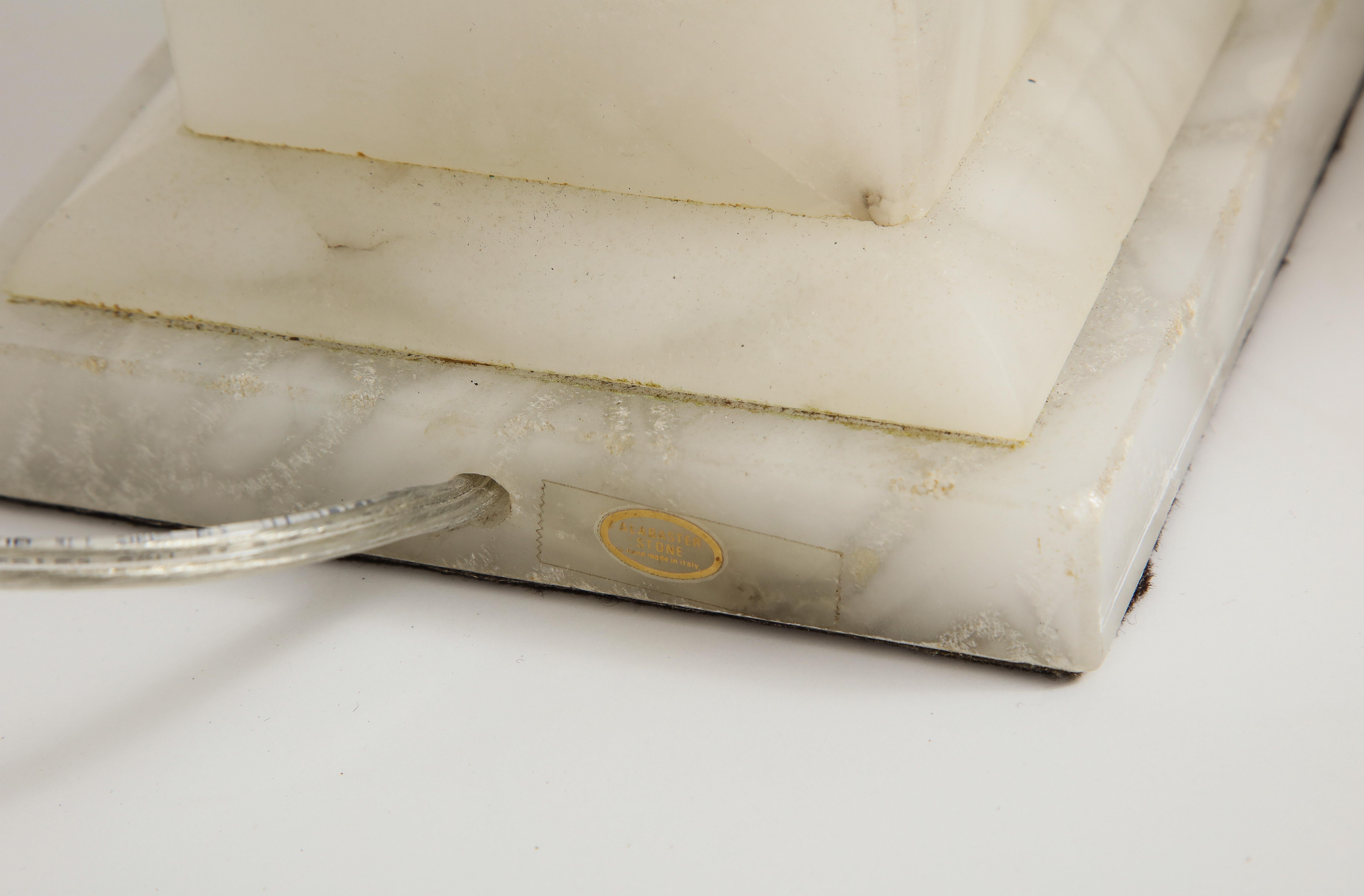 Italian Neoclassical Alabaster Lamps at 1stDibs | alabaster lamps from ...