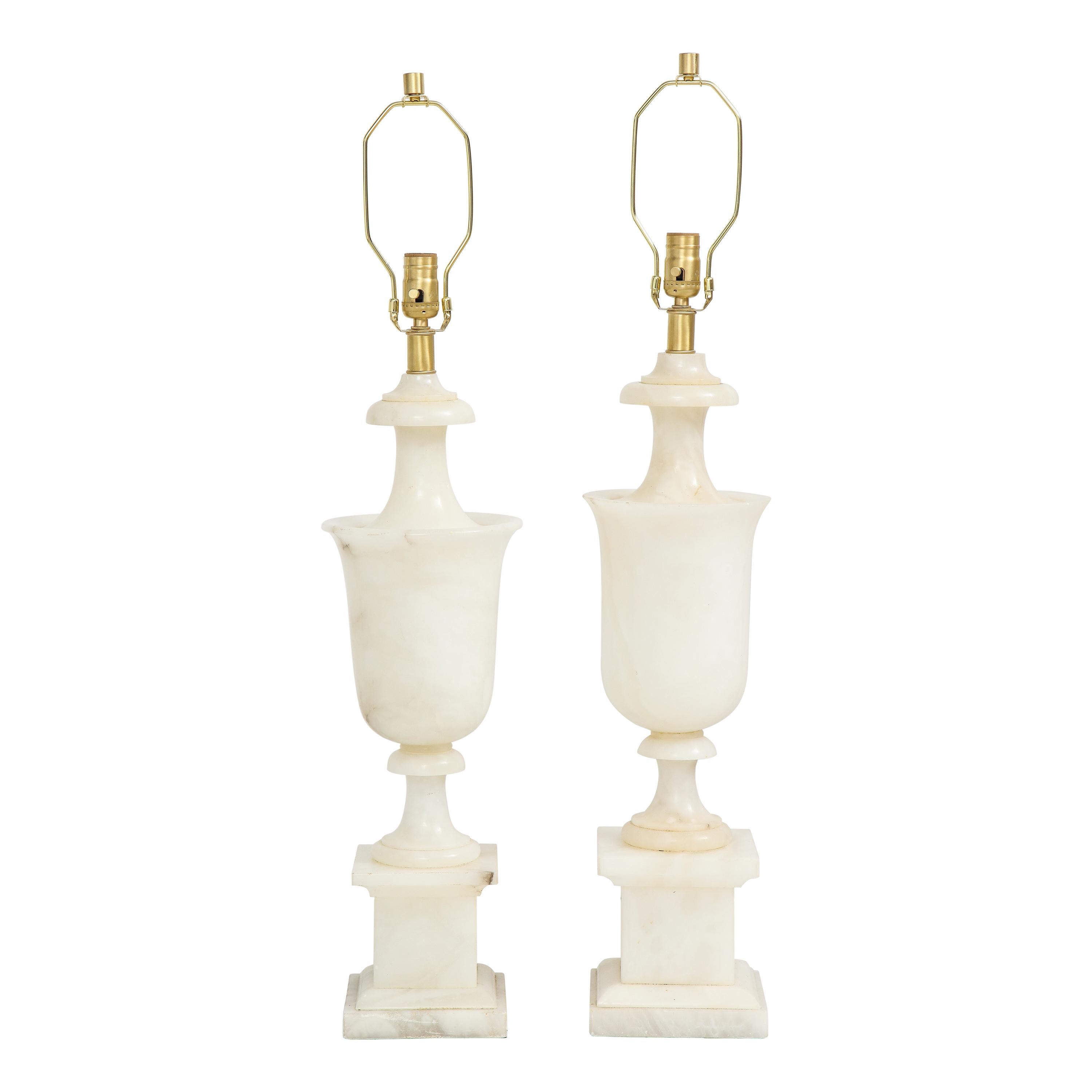 Italian Neoclassical Alabaster Lamps at 1stDibs | alabaster lamps from ...