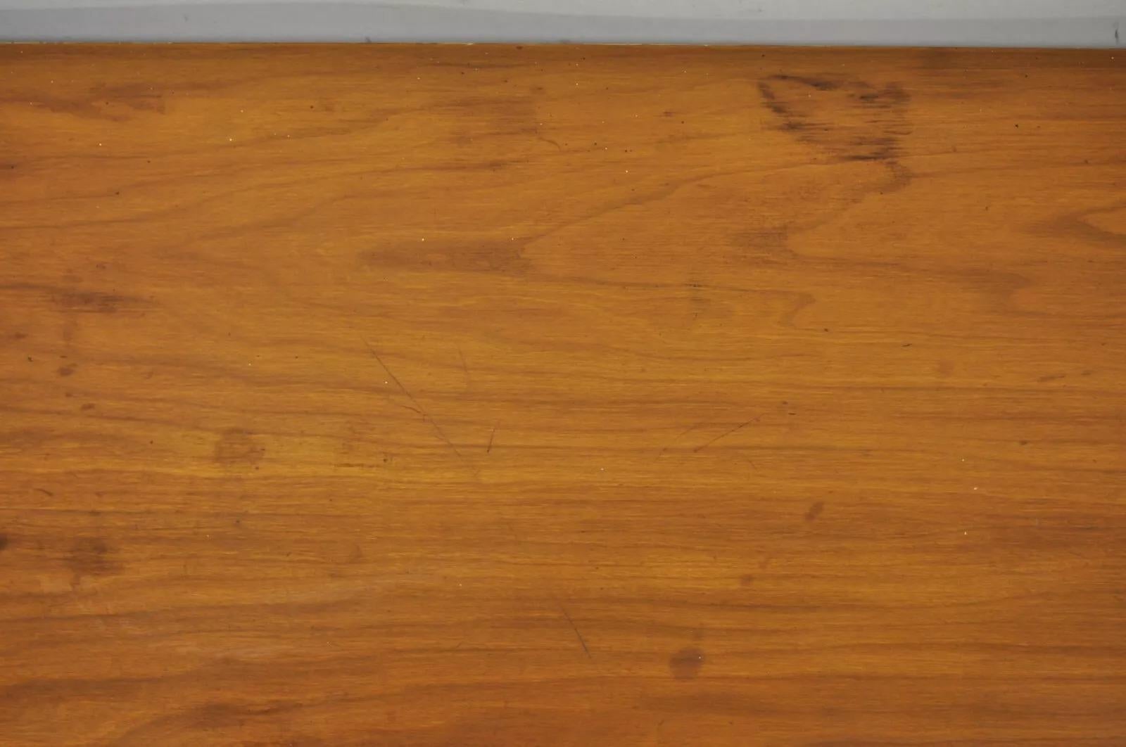 Italian Neoclassical Regency Cherry 2 Drawer Wall Mounted Console Hall ...