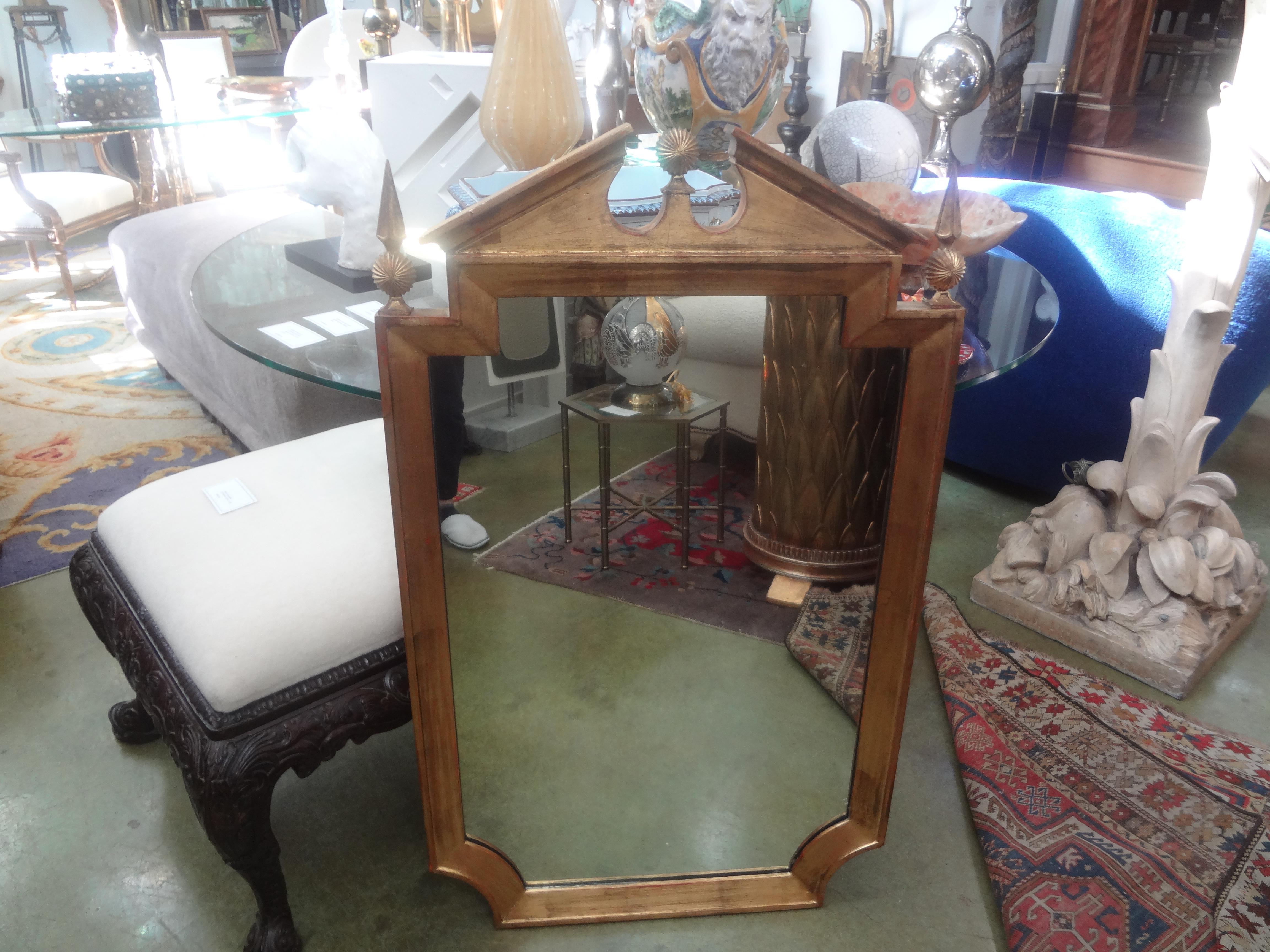Italian Neoclassical Style Giltwood Mirror By Palladio For Sale at 1stDibs