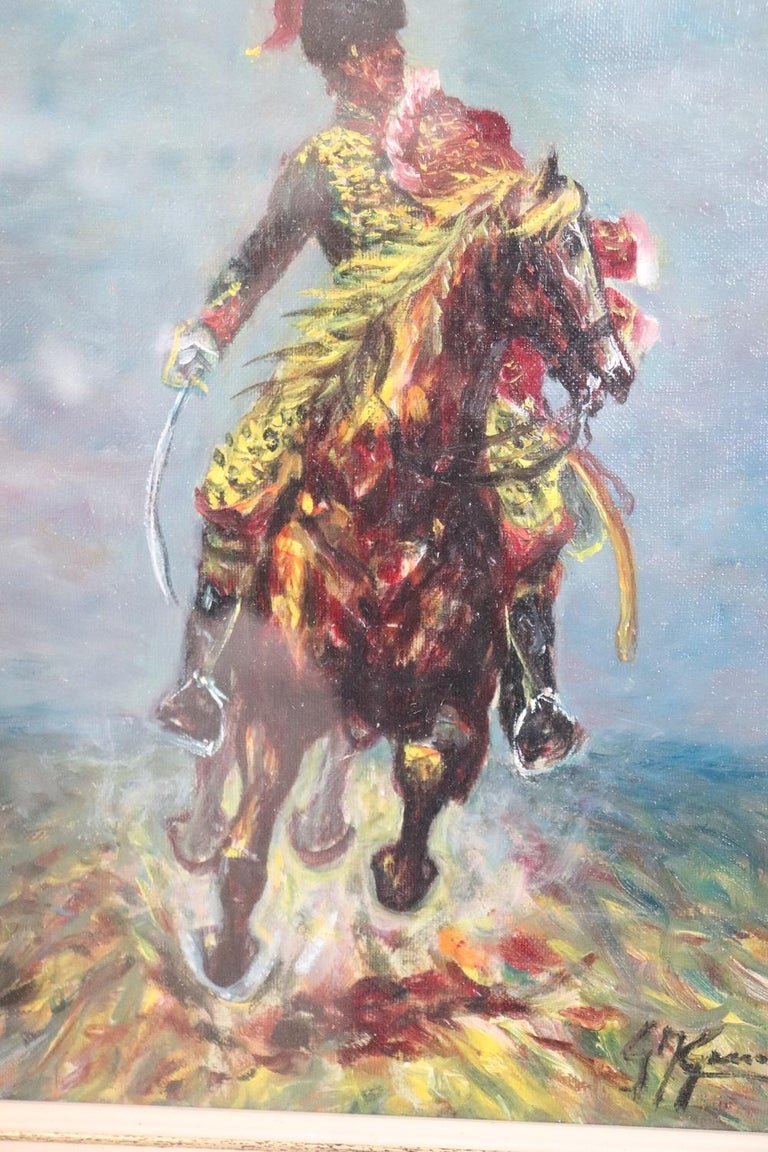 Italian Oil Painting on Canvas by Giovan Francesco Gonzaga, the Knight ...