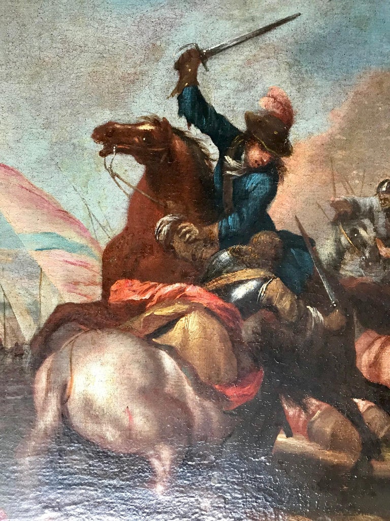 Italian Old Master Painting 17th Century Attr. Ilario Spolverini, 1657 ...