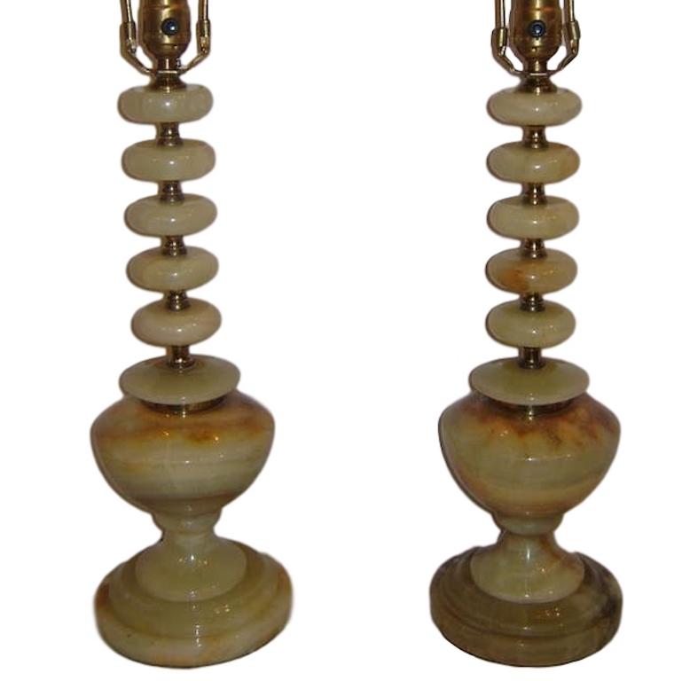 Onyx Table Lamp For Sale at 1stDibs