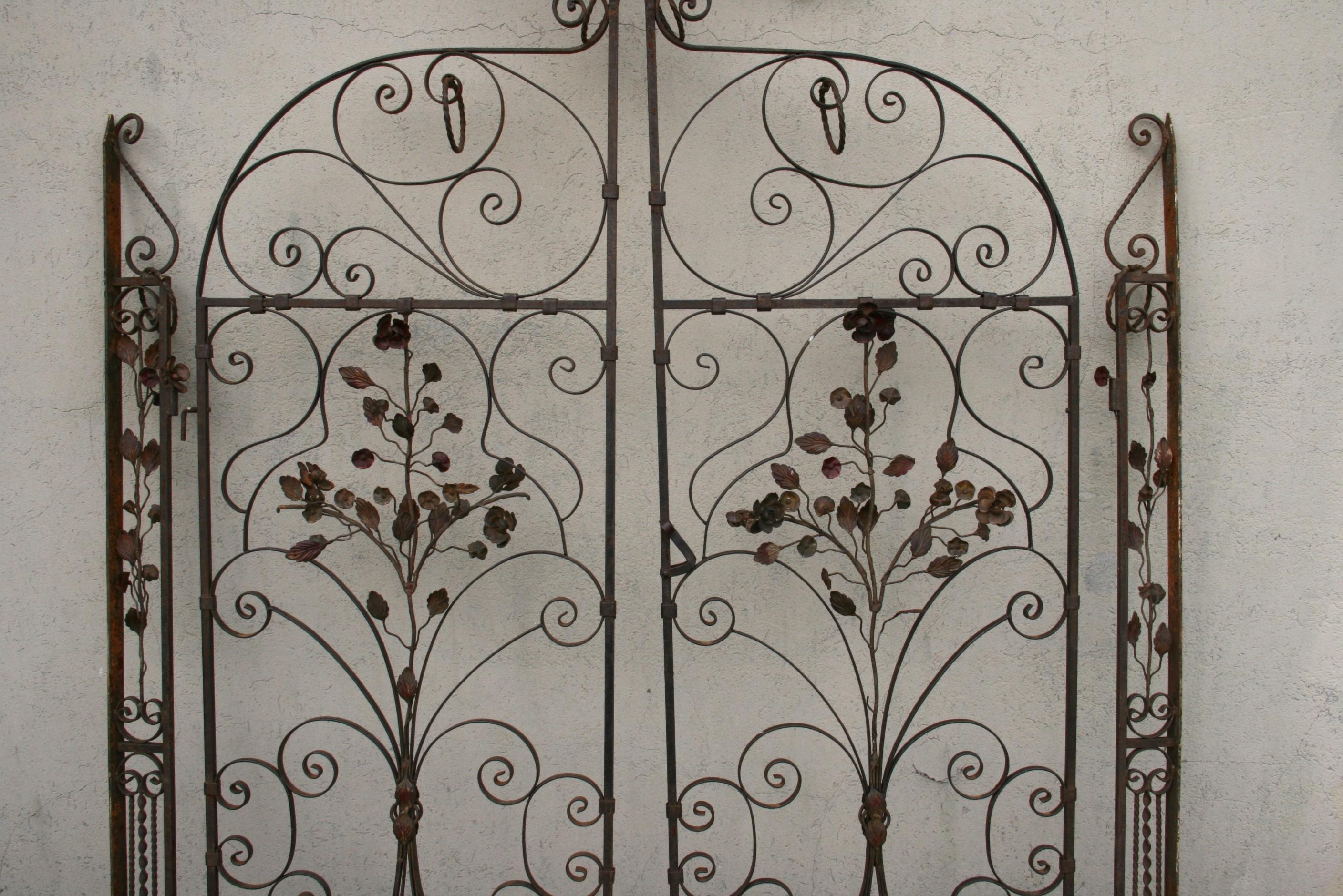 Italian Ornate Garden Gates, 19th C For Sale at 1stDibs | italian gates