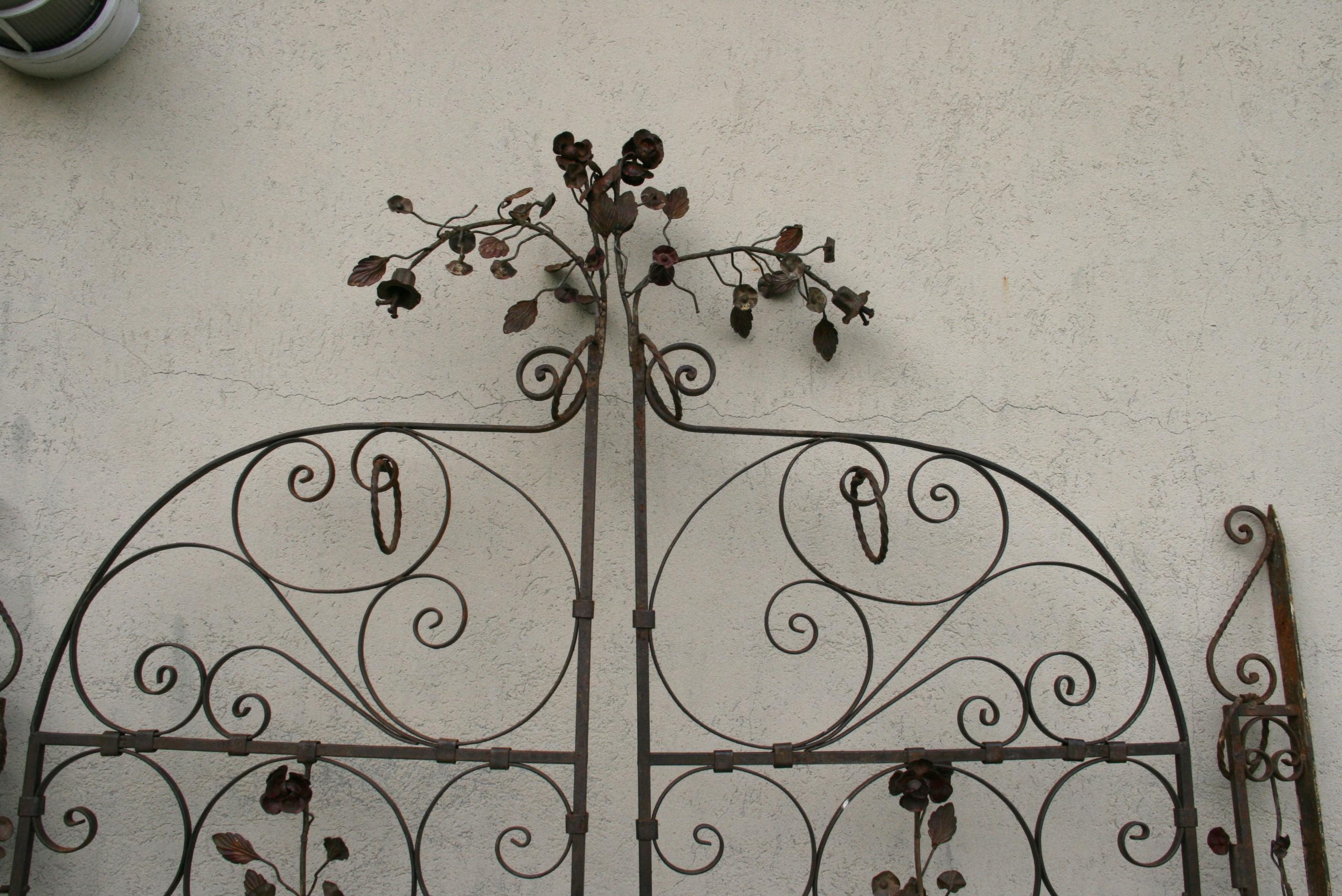 Italian Ornate Garden Gates, 19th C For Sale at 1stDibs | italian gates