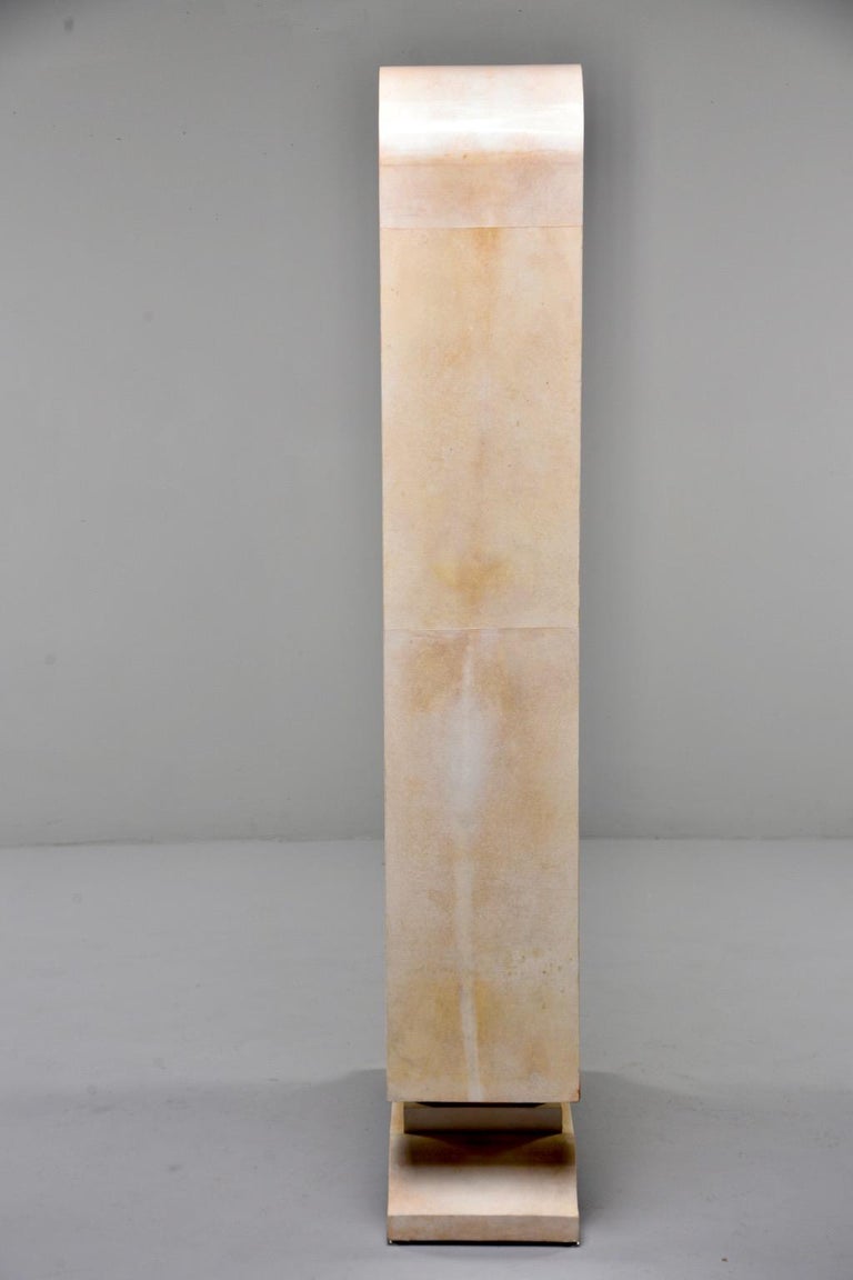 Italian Parchment Covered Étagère at 1stDibs