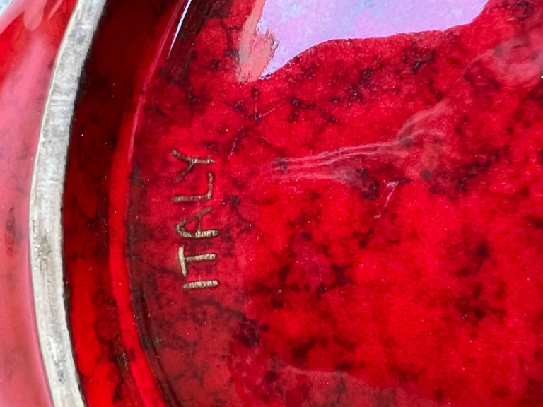 Italian Peasant Village Shell Ceramic For Sale at 1stDibs