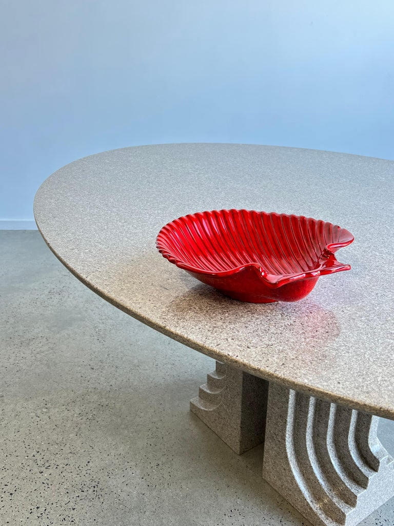 Italian Peasant Village Shell Ceramic For Sale at 1stDibs