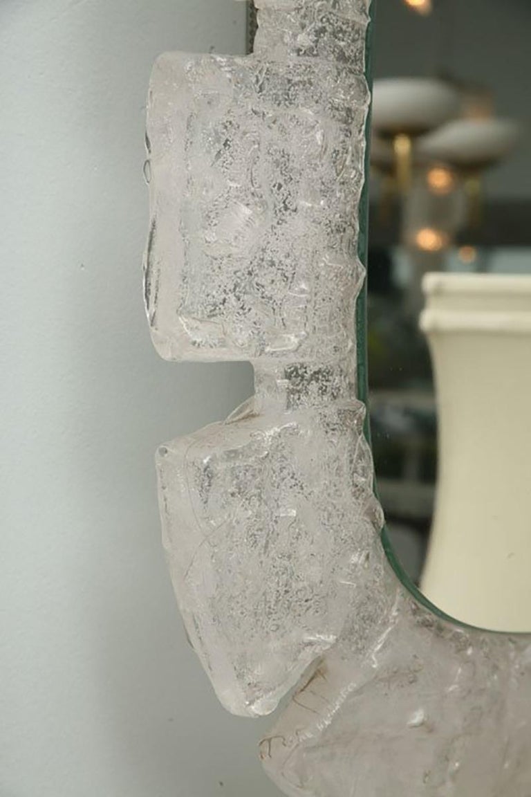 Italian Perspex Illuminated Mirror For Sale at 1stDibs