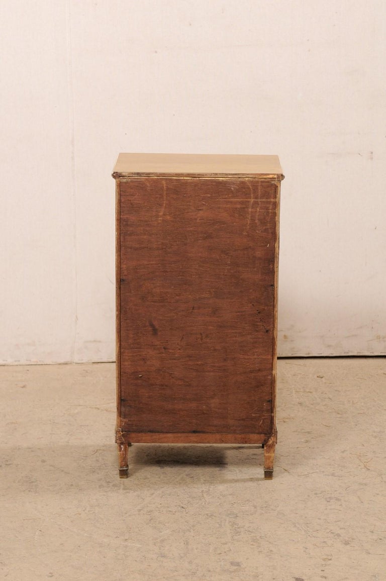 Italian Petite Four Stacked Drawer Chest w/Embossed Vellum Front and ...