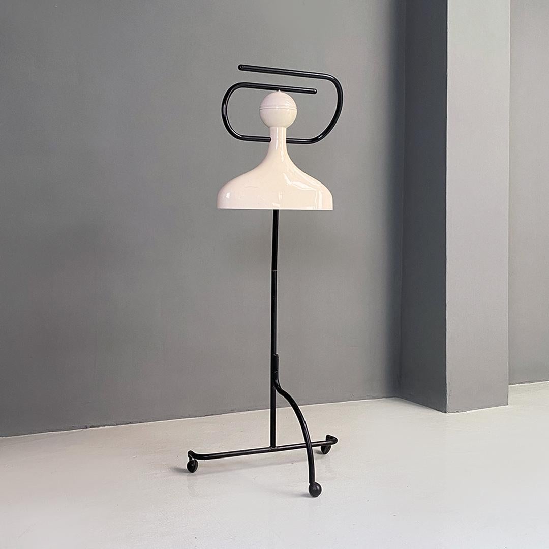 Italian Post Modern Black White Valet Stand by Anna Castelli for ...