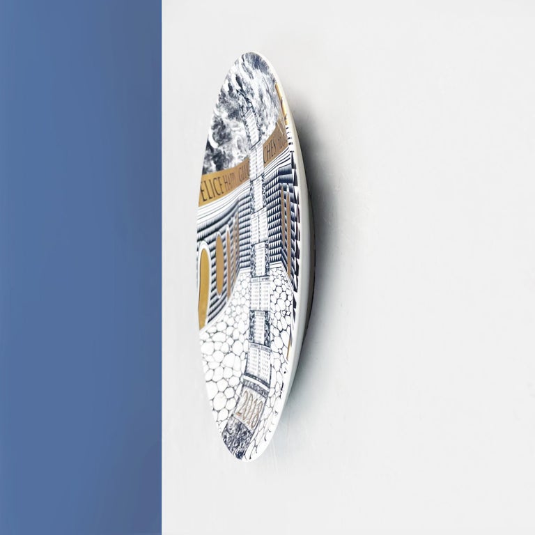 Italian Post-Modern Ceramic Wall Calendar Plate 2018 by Fornasetti ...