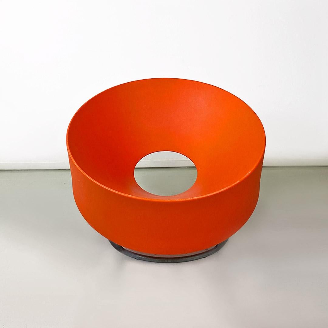 Italian Post Modern Colored Plastic and Metal Armchair by Enzo Berti ...