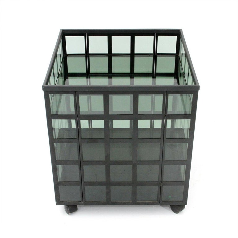 Italian Post Modern Trolley Bar by Anna Anselmi for Bieffeplast, 1970s ...