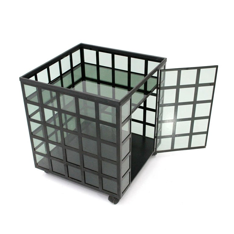 Italian Post Modern Trolley Bar by Anna Anselmi for Bieffeplast, 1970s ...