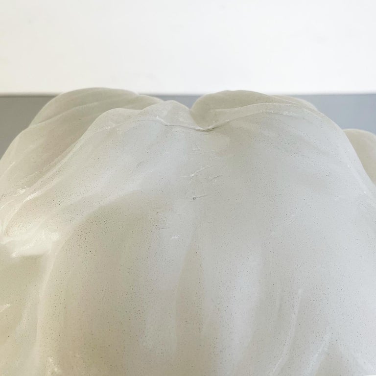 Italian Post-Modern White Plastic Resin Table Lamp Beethoven by Karibu ...