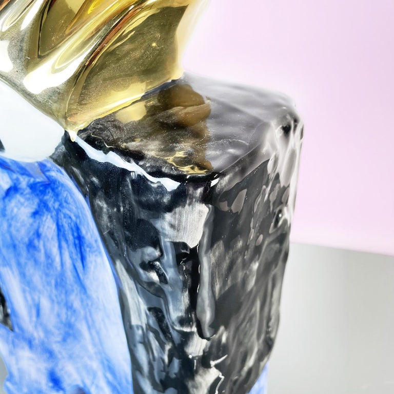 Italian Ceramic Vase Polifemo by R. Dalisi from Stylnove for Cleto ...