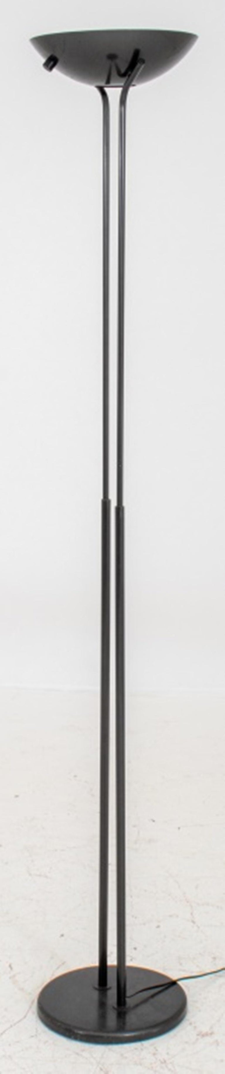 Italian Postmodern Halogen Torchiere Lamp For Sale at 1stDibs