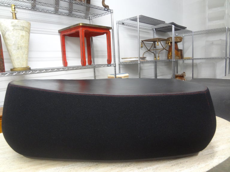 Italian Postmodern Sculptural Bench or Pouf by Moroso For Sale at 1stDibs