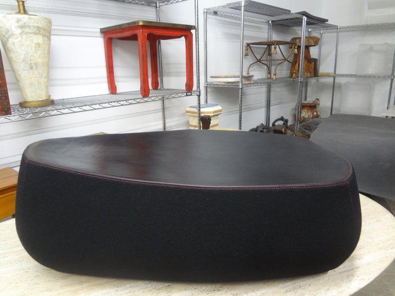 Italian Postmodern Sculptural Bench or Pouf by Moroso For Sale at 1stDibs