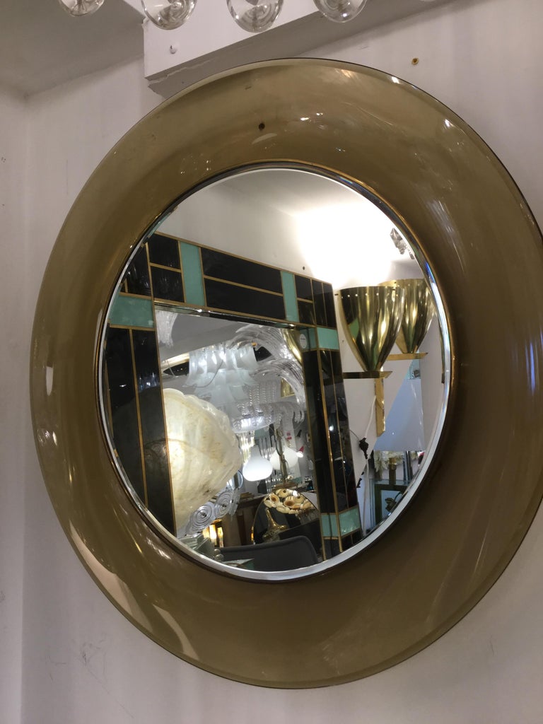 Italian Rare Mirror by Max Ingrand for Fontana Arte, Model 1699 For ...