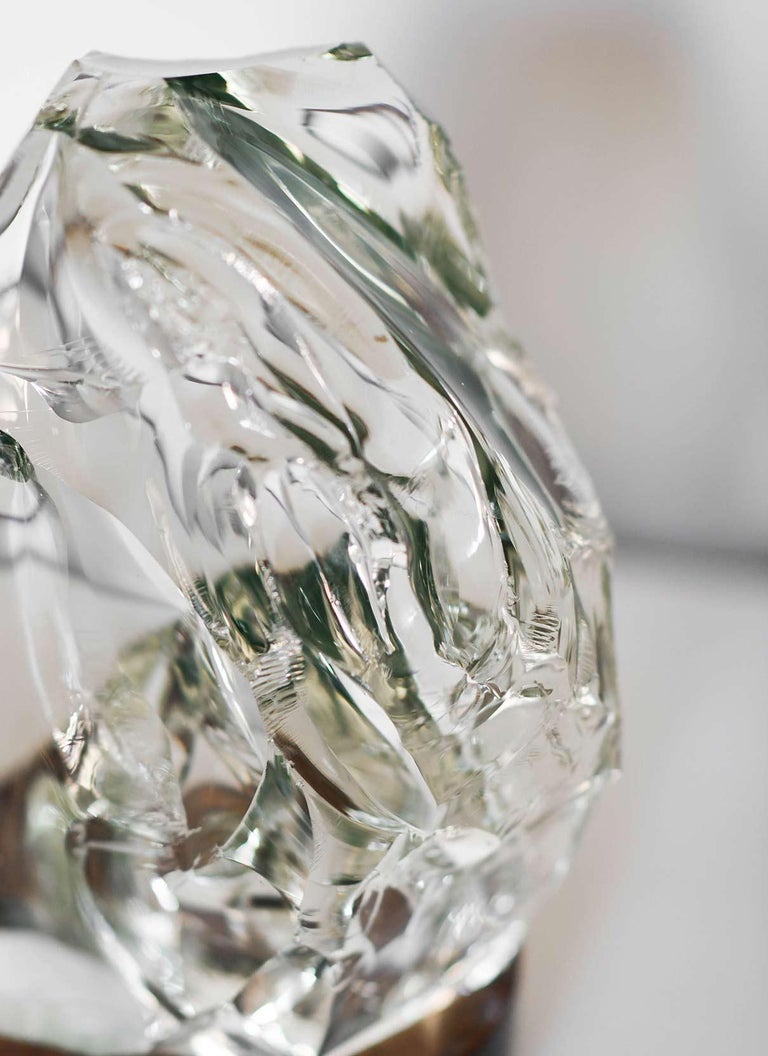 Italian raw crystal from Fontana Arte, 1940s For Sale at 1stDibs