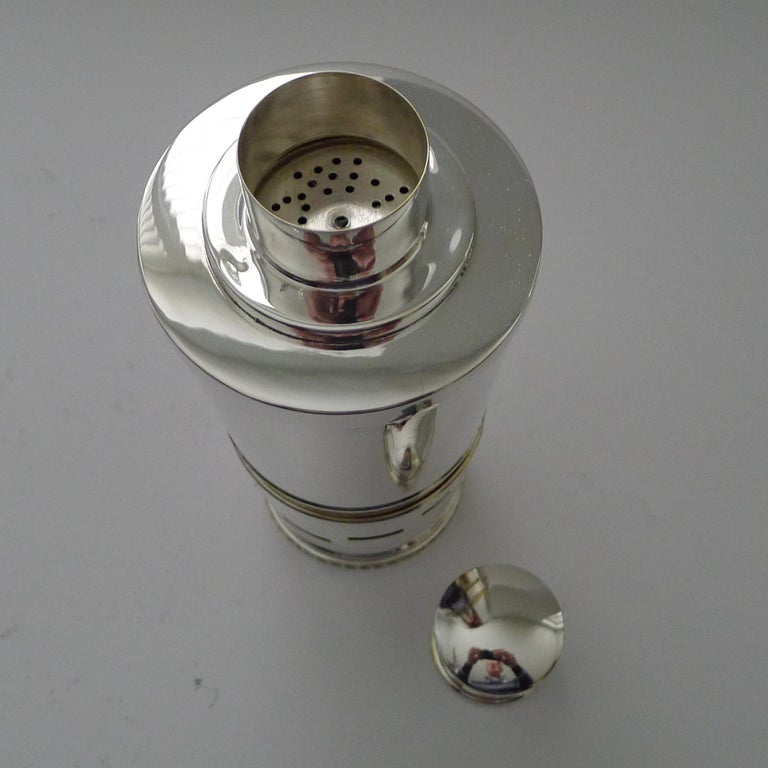 Italian Recipe Cocktail Shaker by Macabo For Sale at 1stDibs