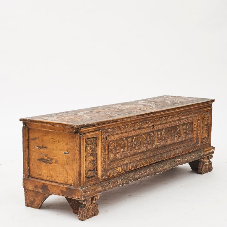 Italian Renaissance Cassone / Wedding Chest at 1stDibs