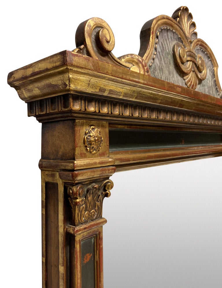 Italian Renaissance Gitwood Tabernacle Mirror For Sale at 1stDibs