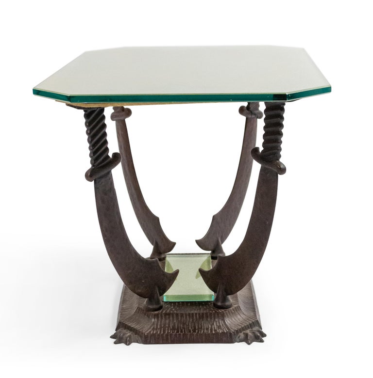 Italian Renaissance Iron Saber Tables For Sale at 1stDibs