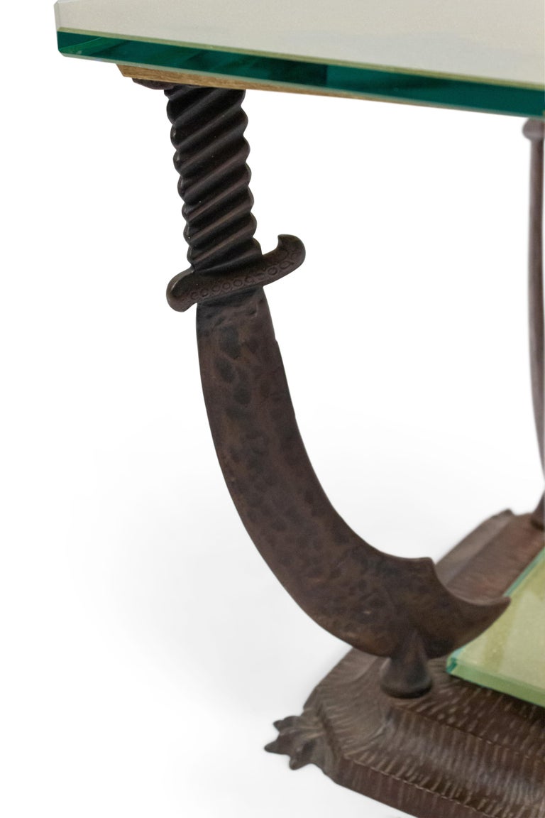 Italian Renaissance Iron Saber Tables For Sale at 1stDibs