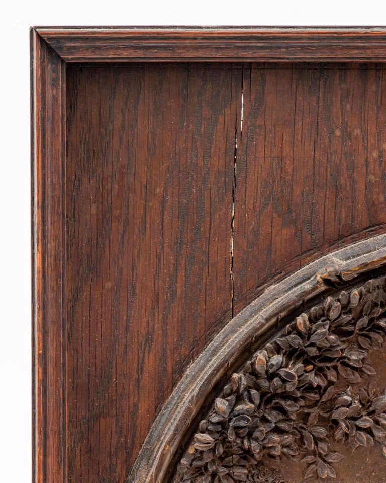 Italian Renaissance Manner Carved Medallion For Sale at 1stDibs