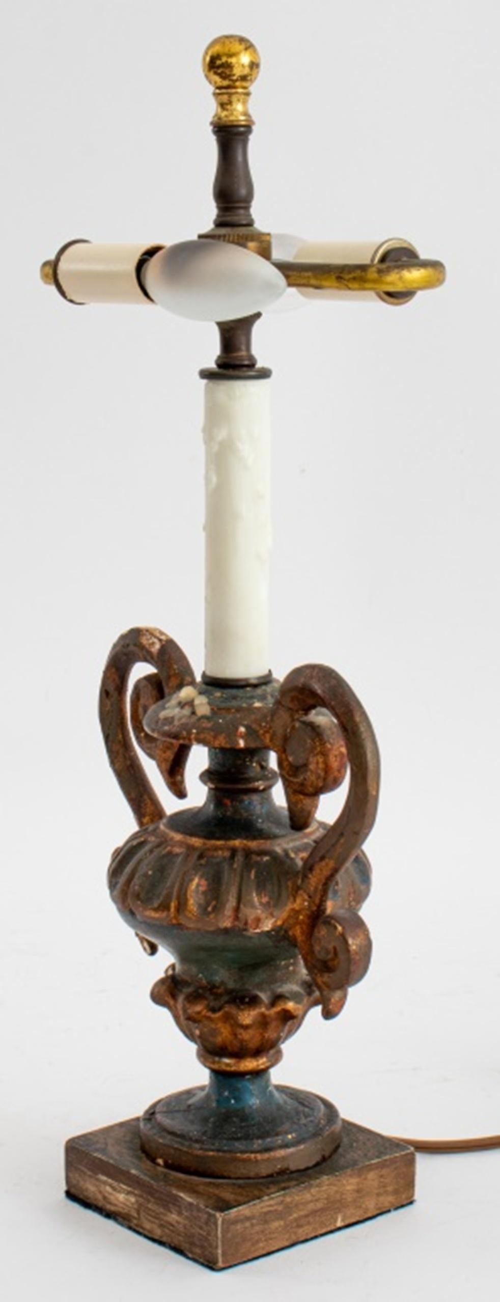 Italian Renaissance Manner Table Lamp For Sale at 1stDibs
