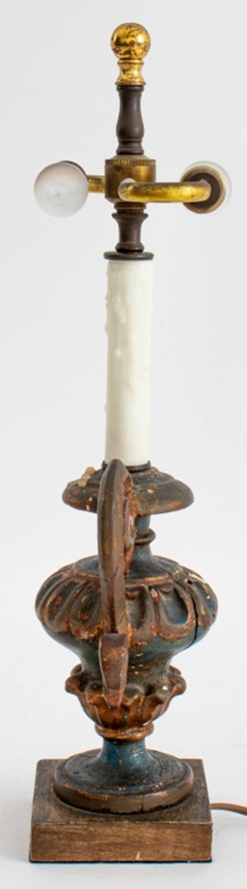Italian Renaissance Manner Table Lamp For Sale at 1stDibs