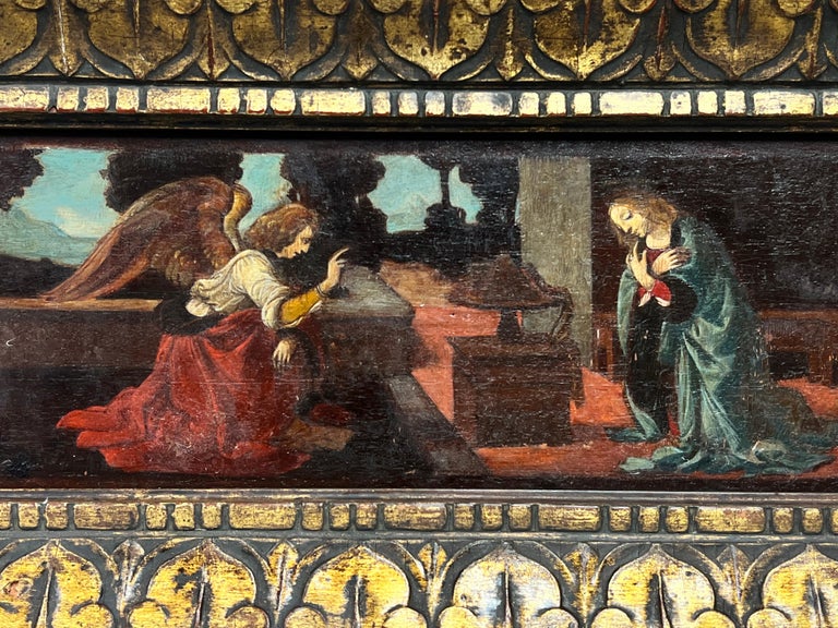 Italian Renaissance - The Annunciation, Gabriel Appearing to the Virgin ...
