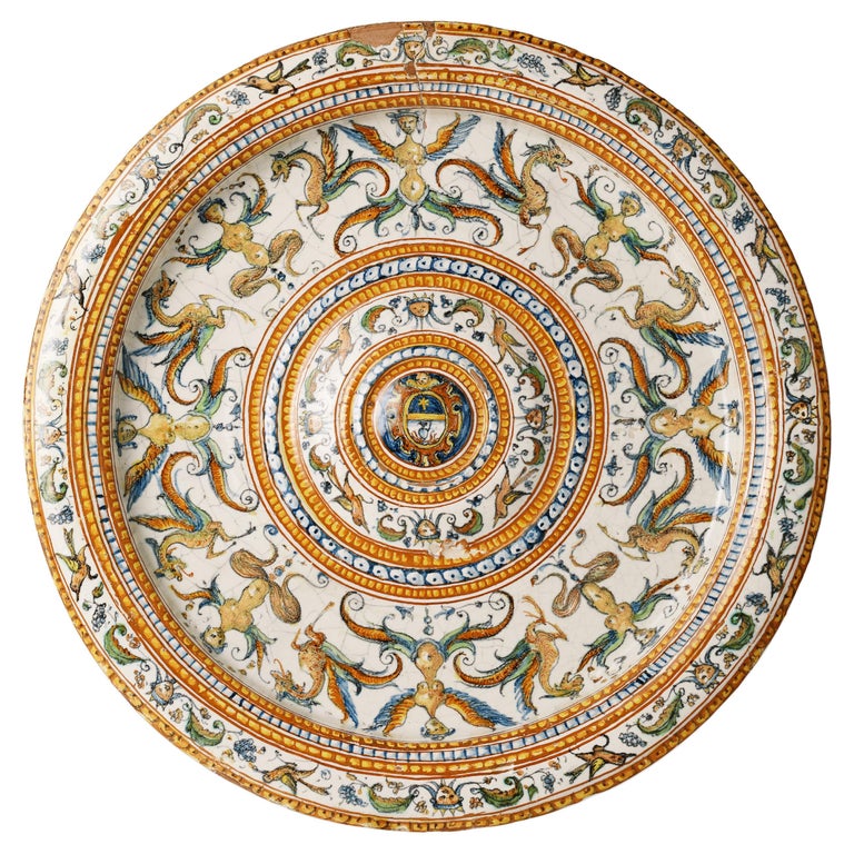 Italian Renaissance Plate, Patanazzi Workshop Urbino, End of 16th ...