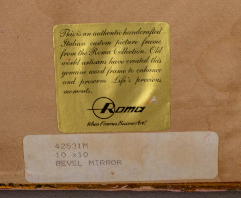 Italian Renaissance Style Gold-Decorated Frame For Sale at 1stDibs