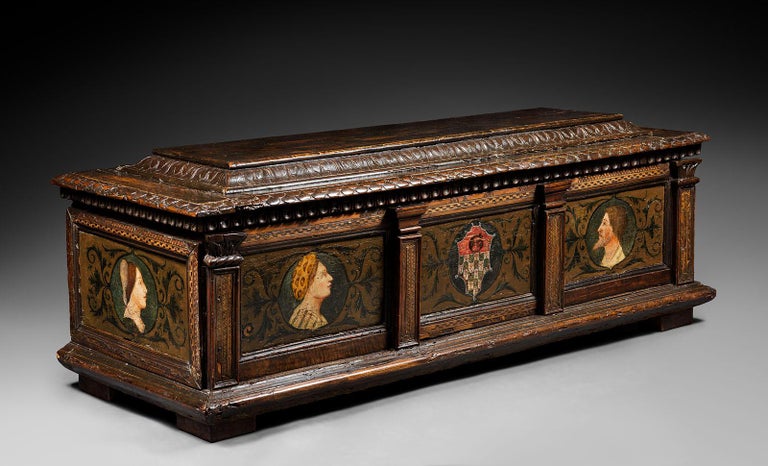 Italian Renaissance Wedding Cassone For Sale at 1stDibs