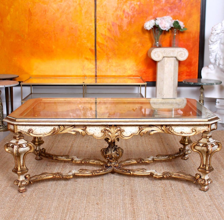 Italian Rococo Coffee Table Harrods, circa 1960 For Sale at 1stDibs