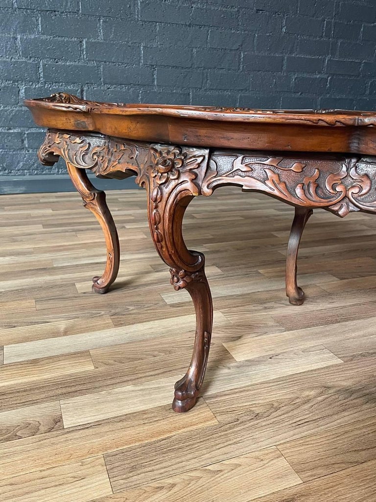 rococo revival coffee table