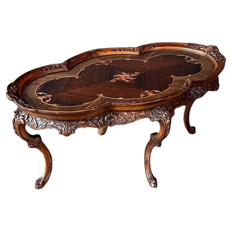 rococo revival coffee table