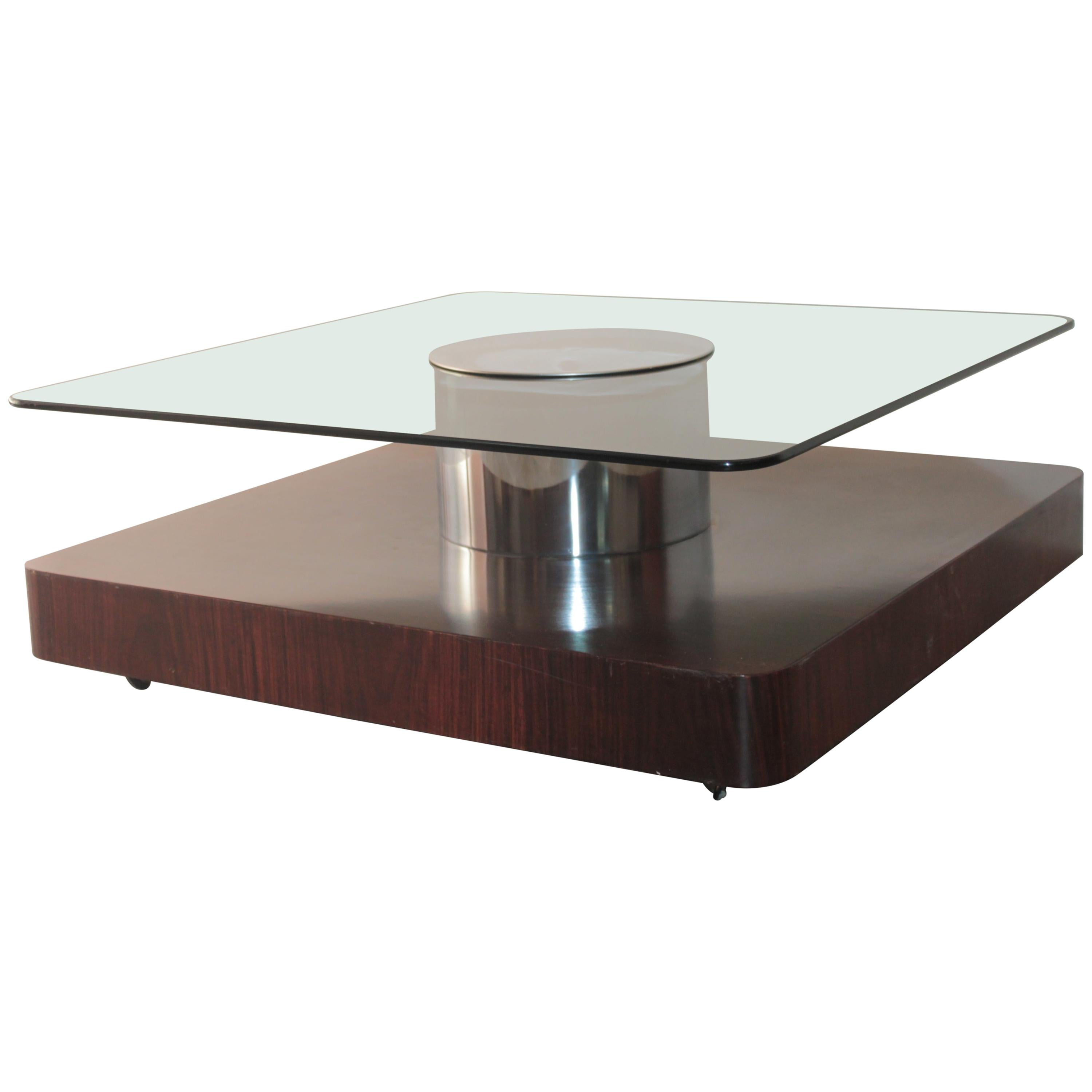 Joe Colombo Style Coffee Table For Sale at 1stDibs
