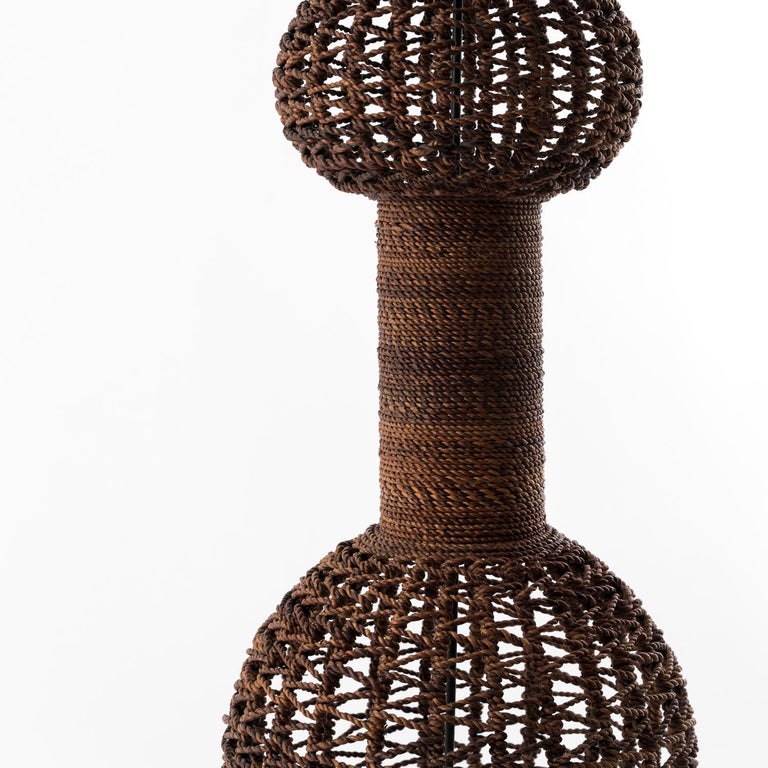 Italian Rope Floor Lamp from the 1970s For Sale at 1stDibs