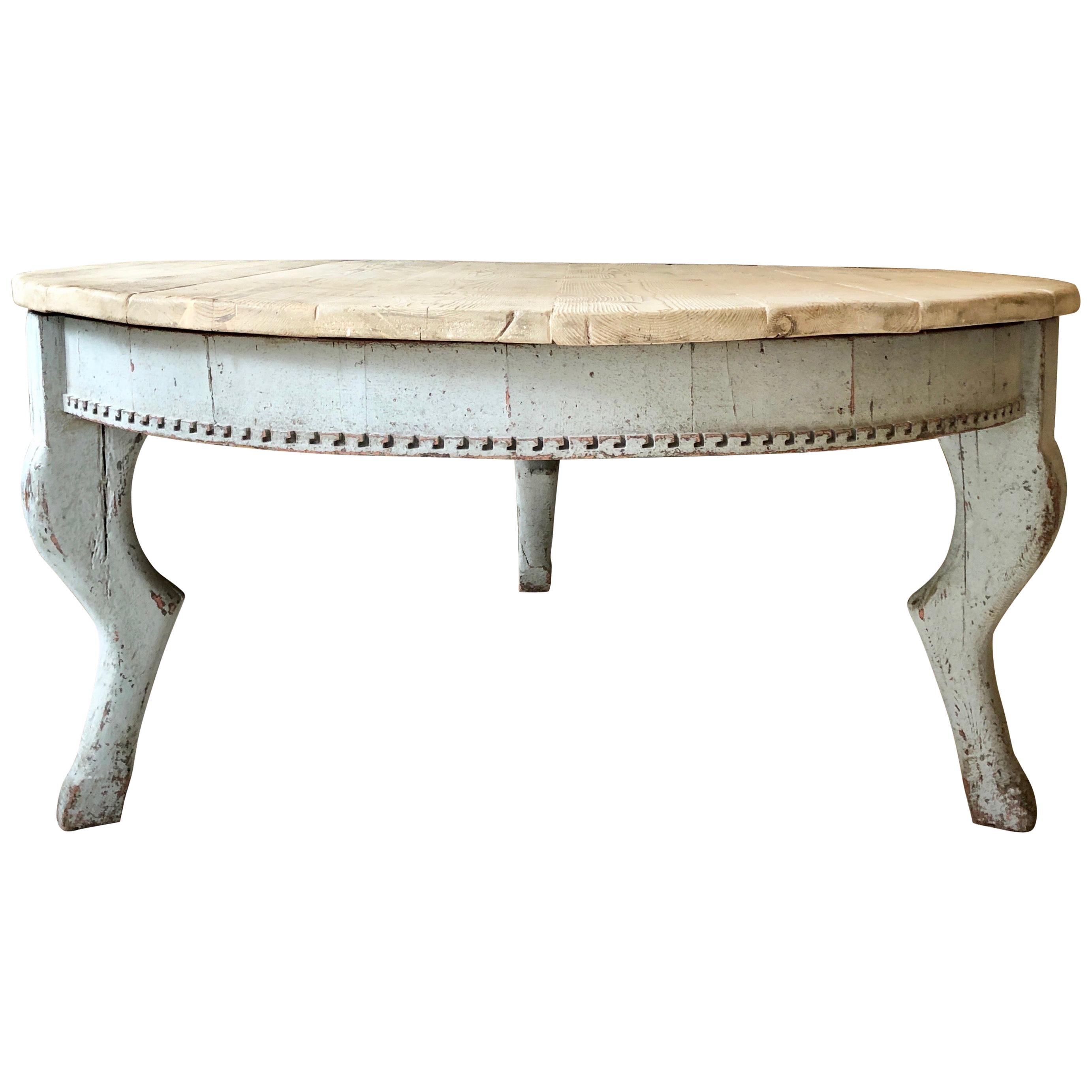 Italian Round Dining Table at 1stDibs