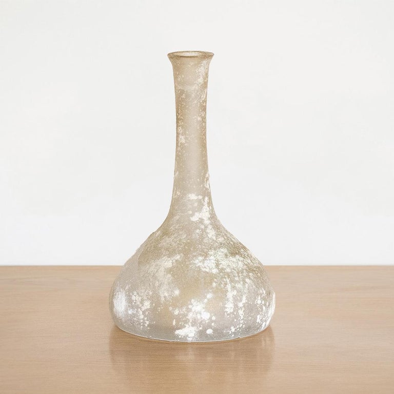 Italian Scavo Style Vase with Handle at 1stDibs