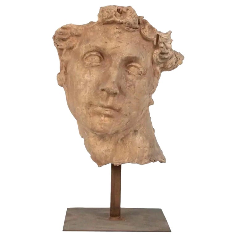 Italian Sculpture Greek Mask, 20th Century at 1stDibs