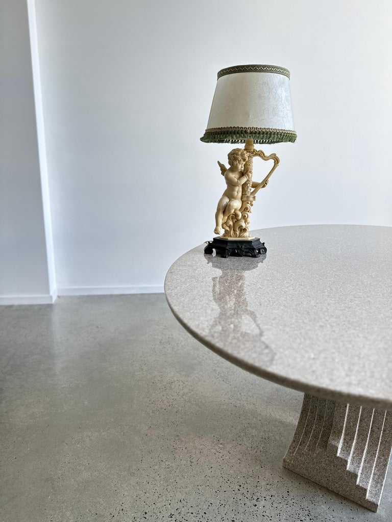 Italian Sculpture Table Lamp in Resin by Santini Tuscany For Sale at ...